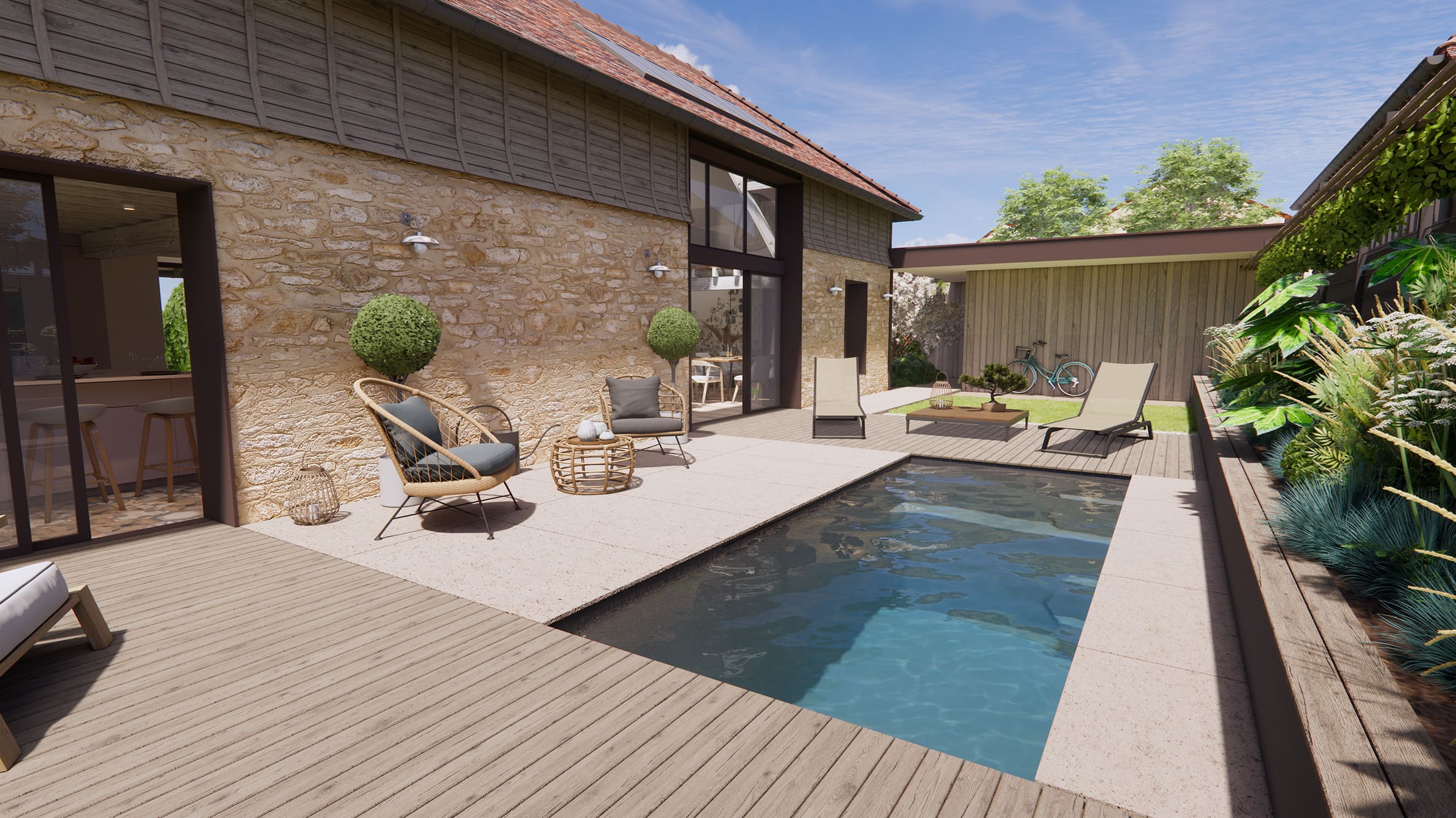 Le concept OPALO – Piscines en béton compactes et innovantes